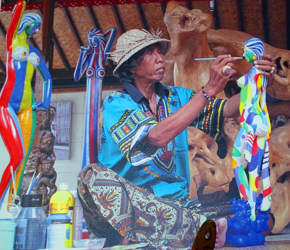 Balinese art eccentric – Ida Bagus Alit – life as art asia