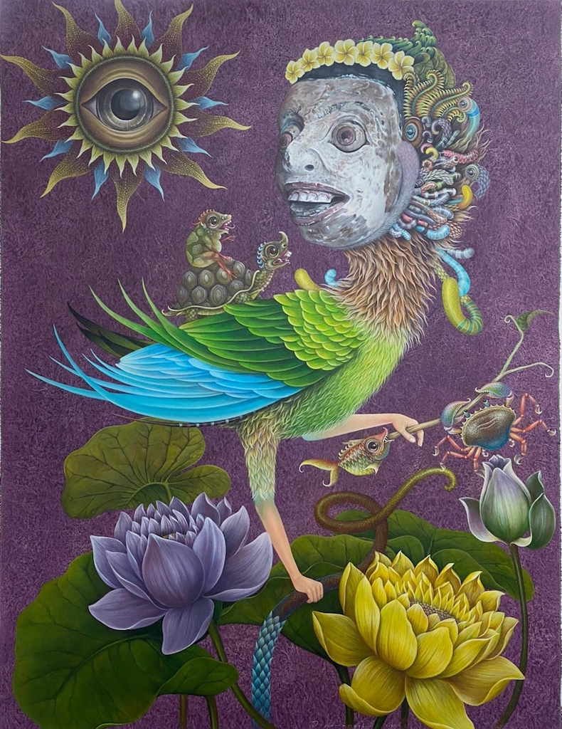 Balinese artist Putu Edy Asmara’s beautiful allegory of deception – life as art asia